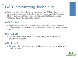 Acing the Interview | PPTX