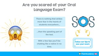 Acing your language oral exam | PPT