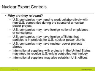 ACI Nuclear Export Control Slides | PPT | Business | Business and Finance