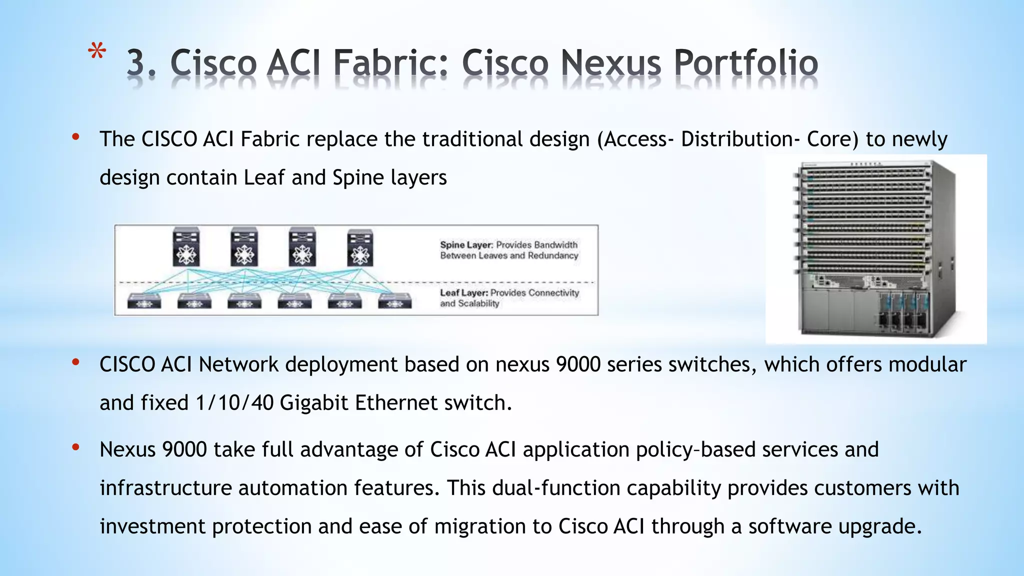 Cisco Application Centric Infrastructure | PPTX