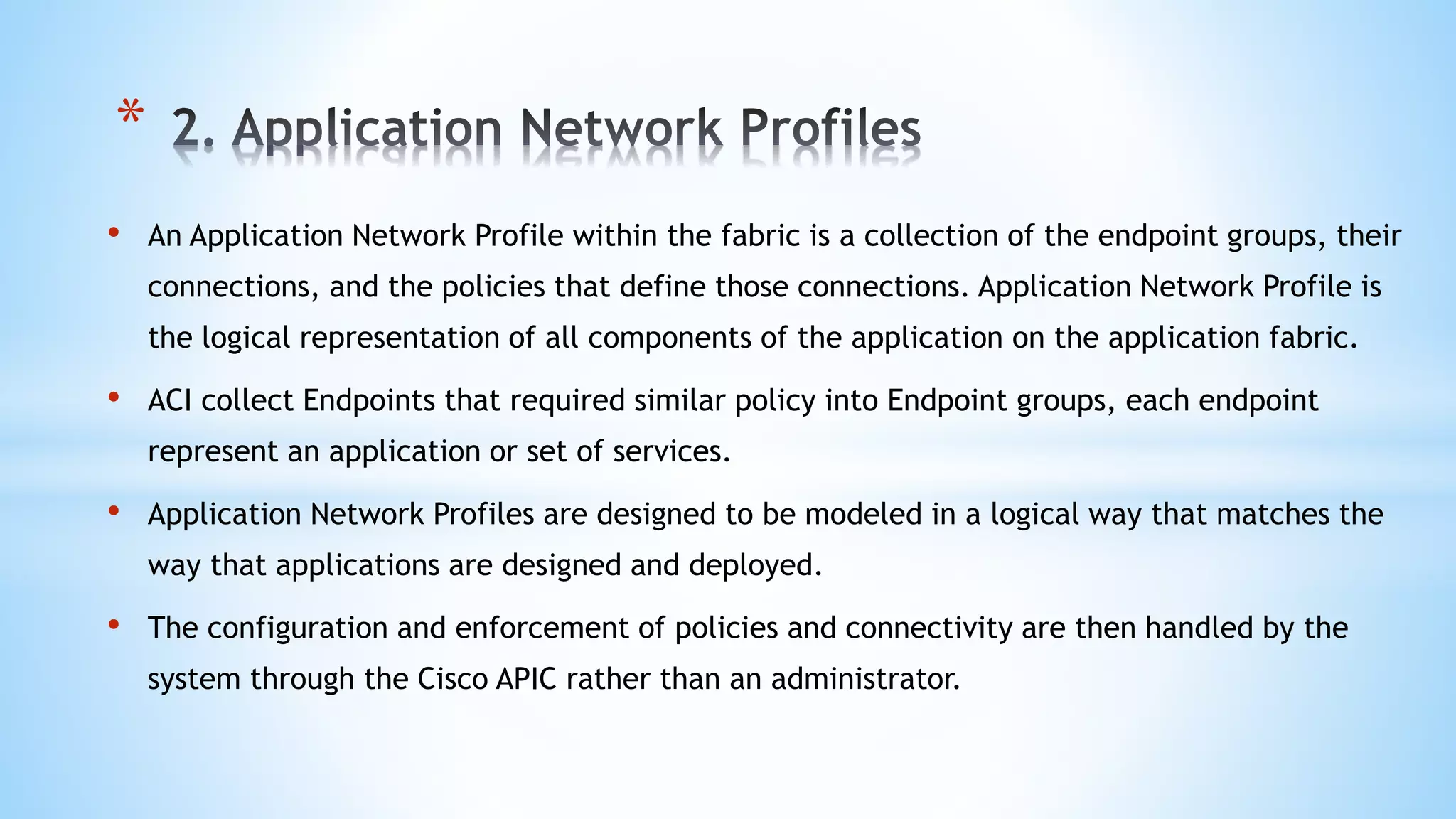 Cisco Application Centric Infrastructure | PPTX