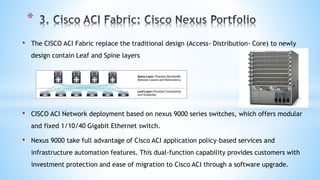 Cisco Application Centric Infrastructure | PPTX