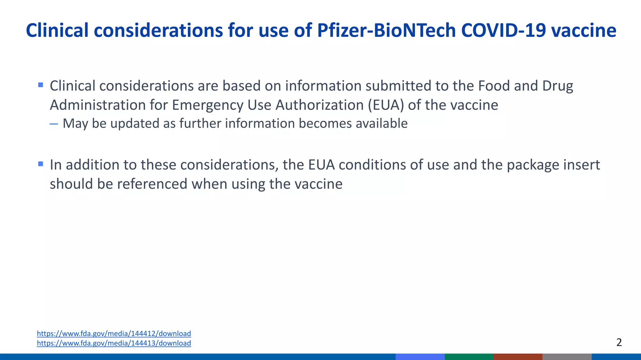 Acip clinical considerations | PPT