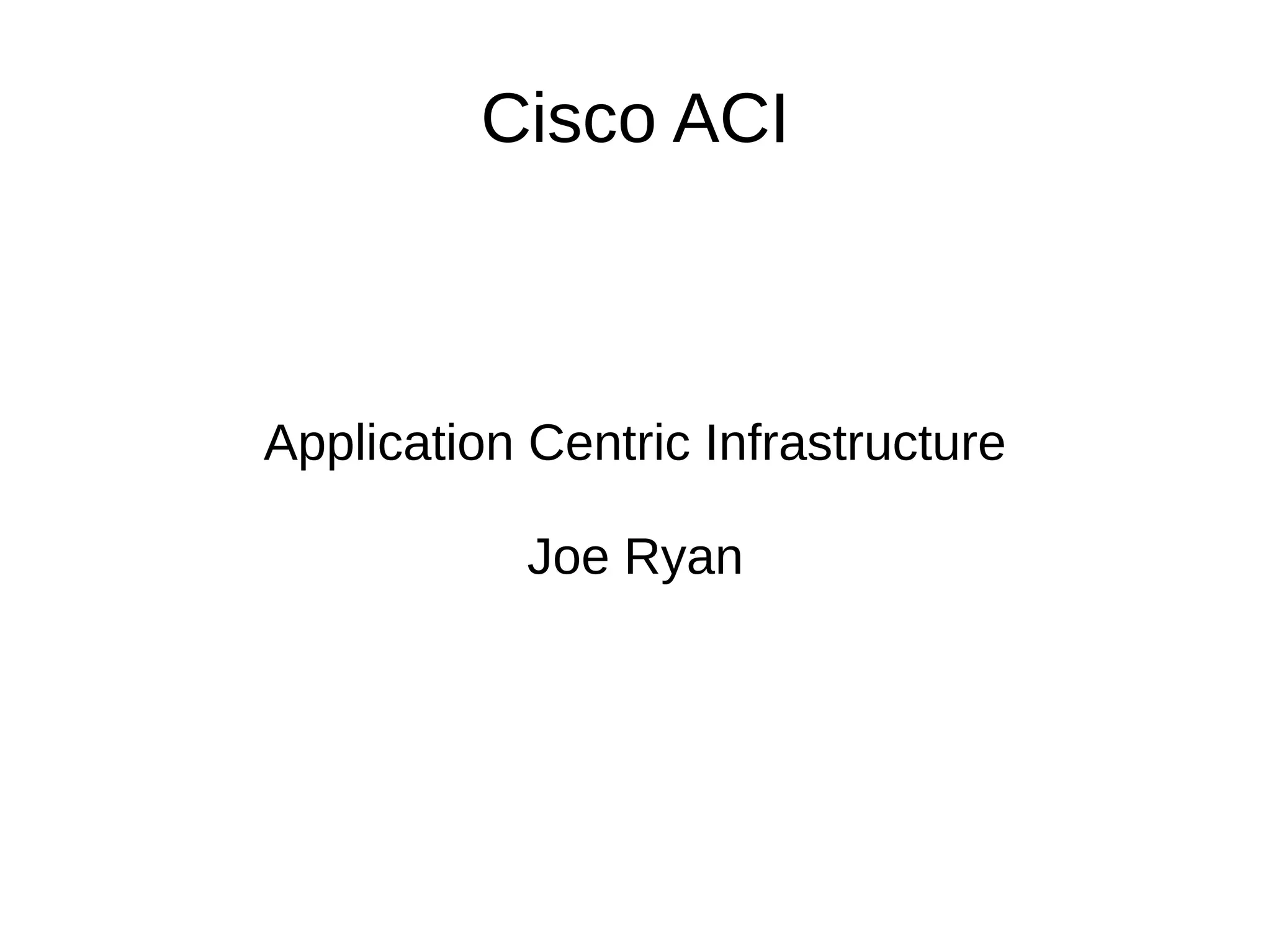 Aci presentation | PDF