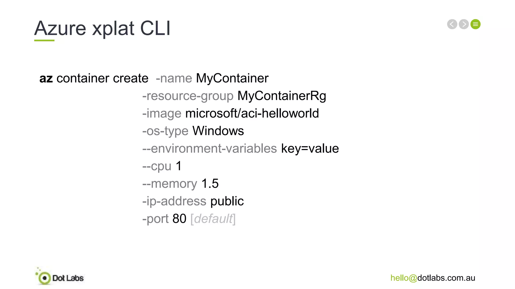 Azure Container Instance | PPTX