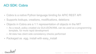 Introduction to ACI APIs | PDF | Internet | Computing