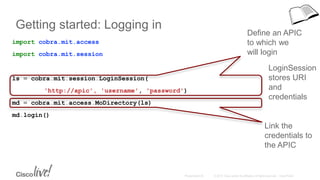 Introduction to ACI APIs | PDF