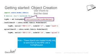Introduction to ACI APIs | PDF