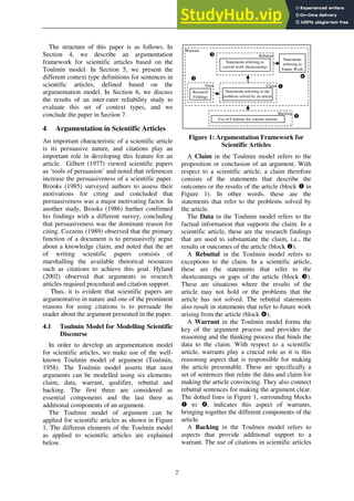 A Citation Centric Annotation Scheme For Scientific Articles | PDF