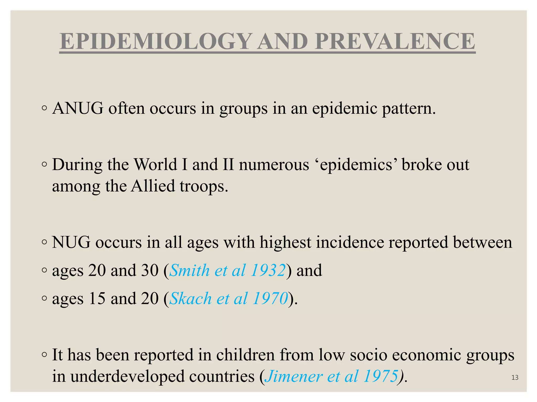 ACUTE GINGIVAL INFECTIONS | PPTX