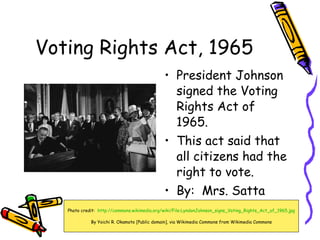 A civil rights movement timeline, 1954 1969 | PPT