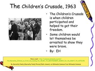 A civil rights movement timeline, 1954 1969 | PPT