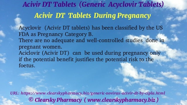 Acivir DT Tablets (Generic Acyclovir Tablets) | PDF