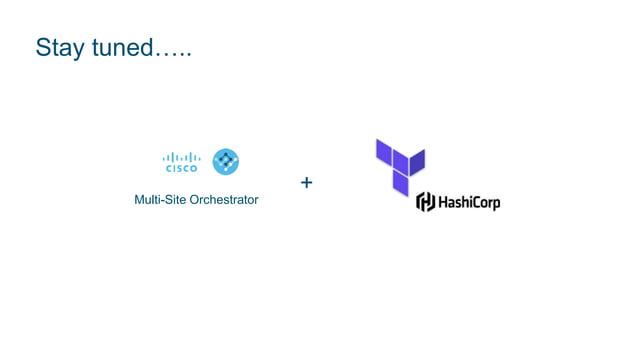 Cisco ACI with HashiCorp Terraform (APAC) | PPT