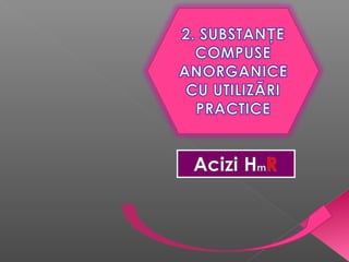 Acizi prezentare | PPT