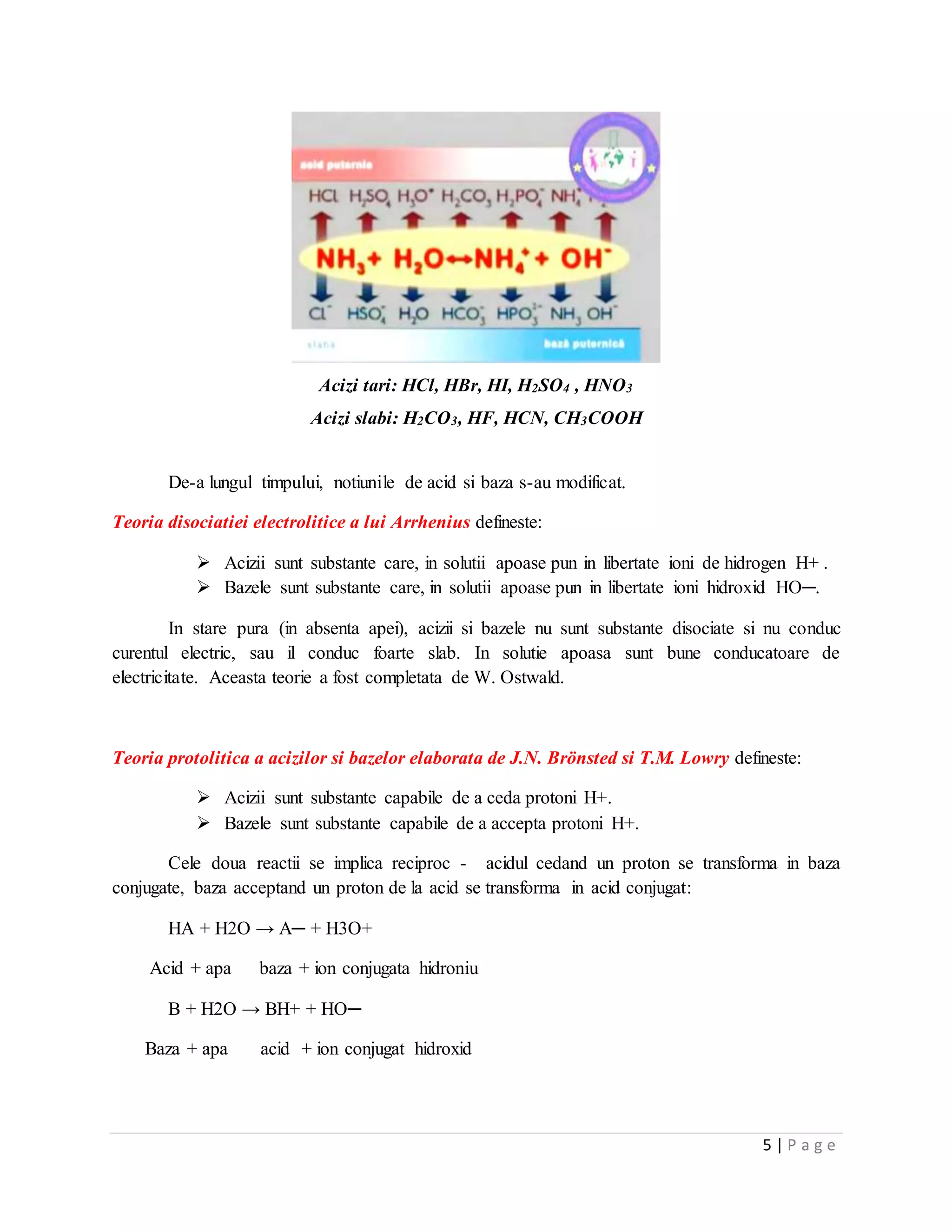 Acizi si baze | DOCX