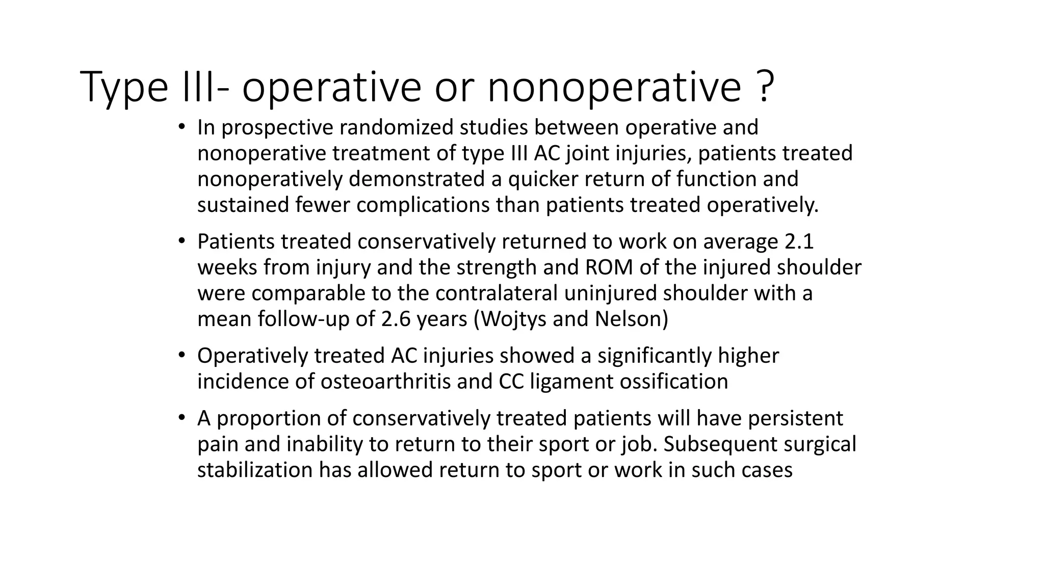 ACROMIOCLAVICULAR JOINT INJURY | PPTX