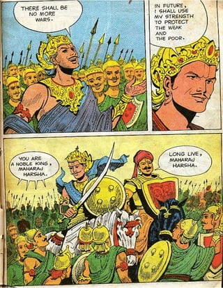 Ack0033 harsha the great ruler of thaneshwar | PDF