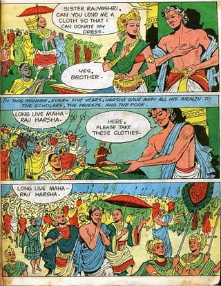 Ack0033 harsha the great ruler of thaneshwar | PDF