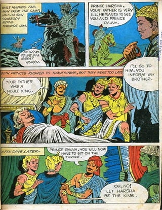 Ack0033 harsha the great ruler of thaneshwar | PDF