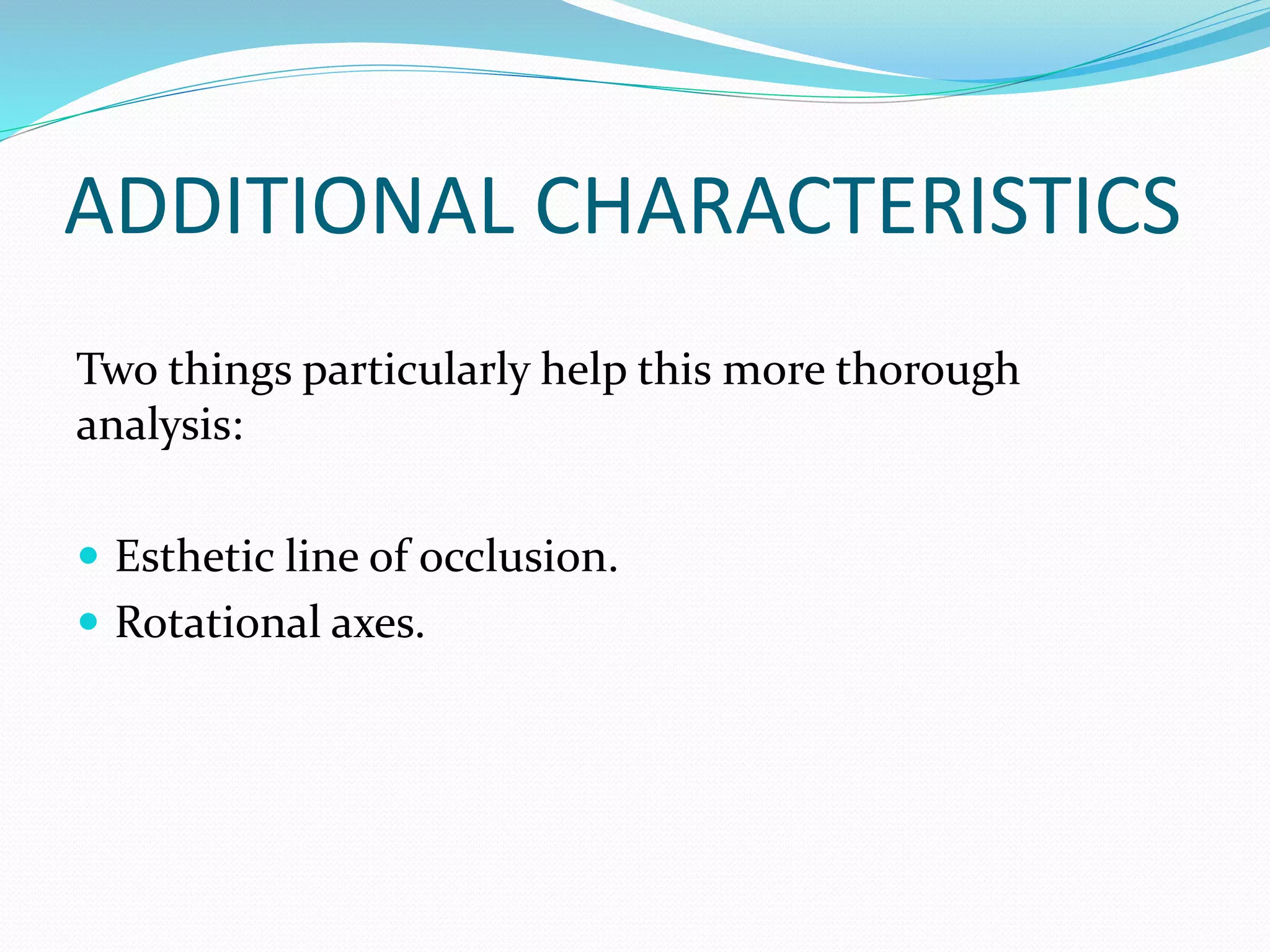 Ackerman & proffit classification of malocclusion | PPTX