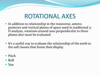 Ackerman & proffit classification of malocclusion | PPTX