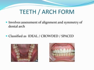 Ackerman & proffit classification of malocclusion | PPTX