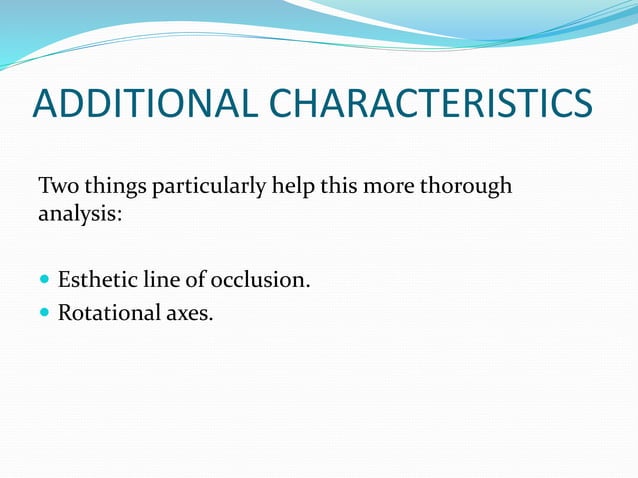 Ackerman & proffit classification of malocclusion | PPT