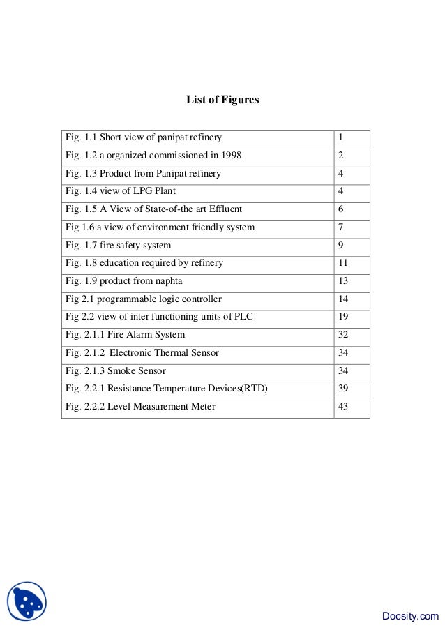 Acknowledge List of figures and tables sample writing report and oth Acknowledge List of figures and tables sample writing report and oth