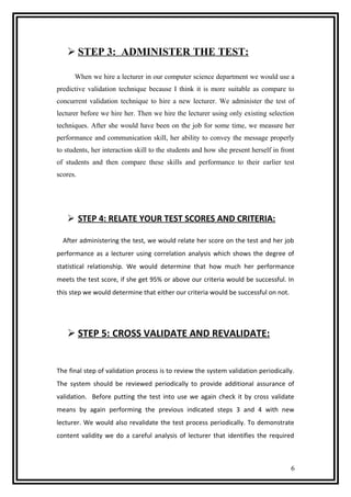 validation process | PDF