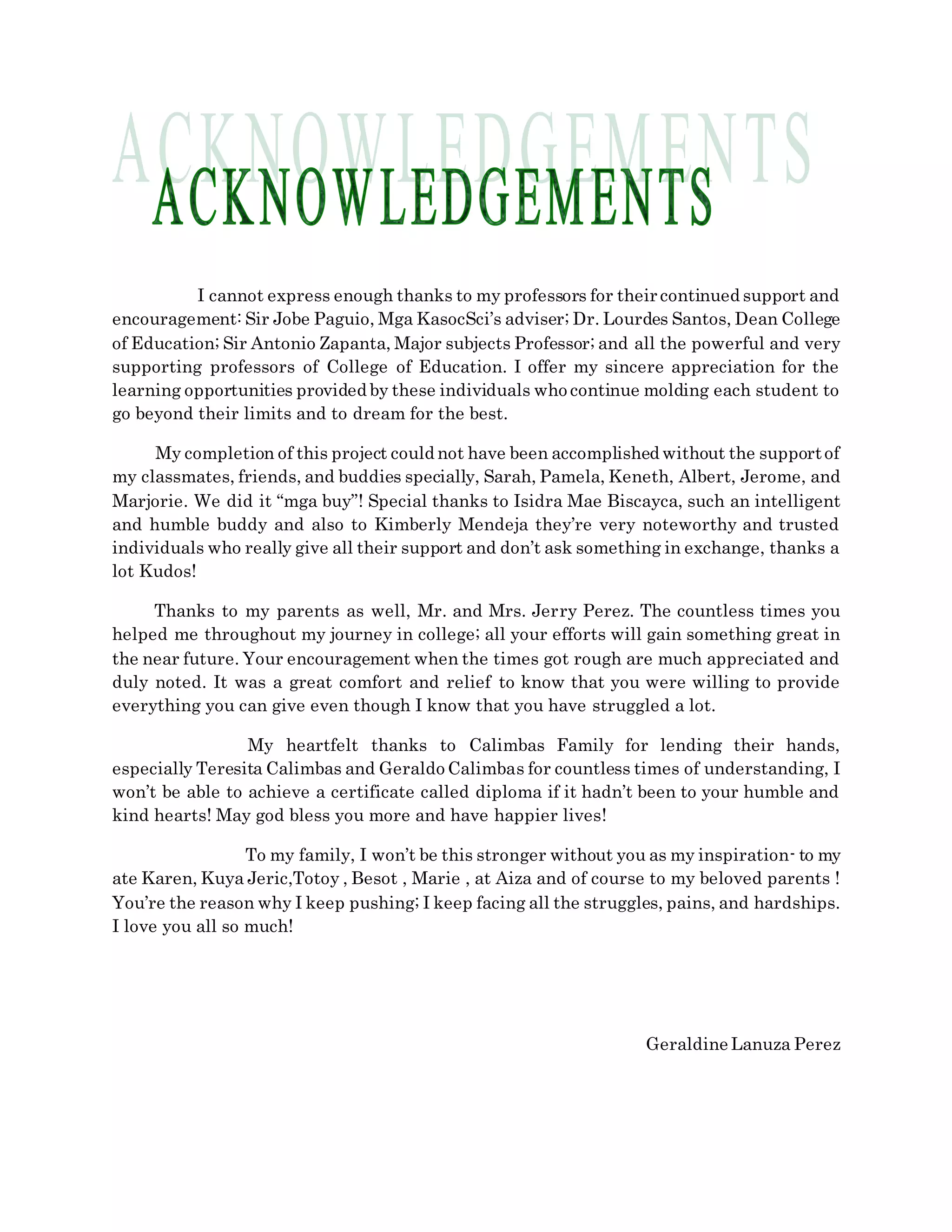Acknowledgement | DOCX