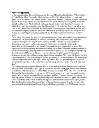 Acknowledgement | PDF