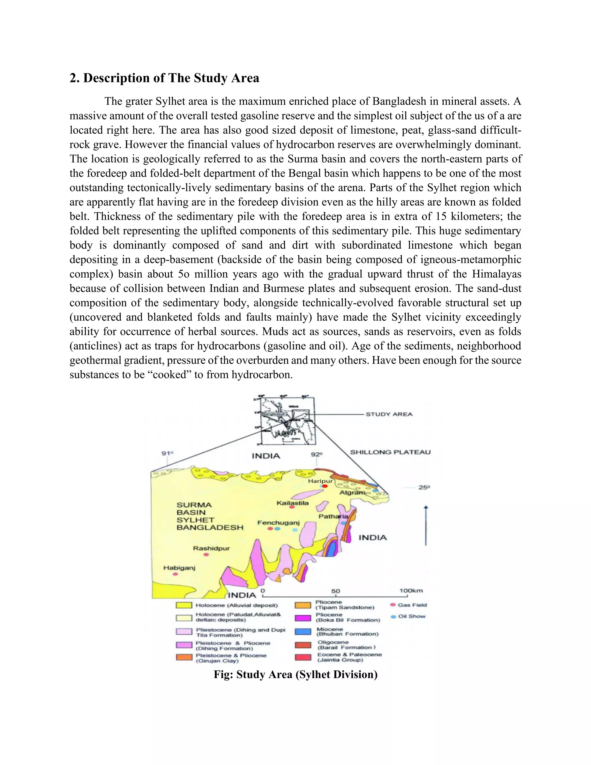 Geology of Sylhet Bangladesh ,MSTE plant and Jalalabad Gas Transmission ...