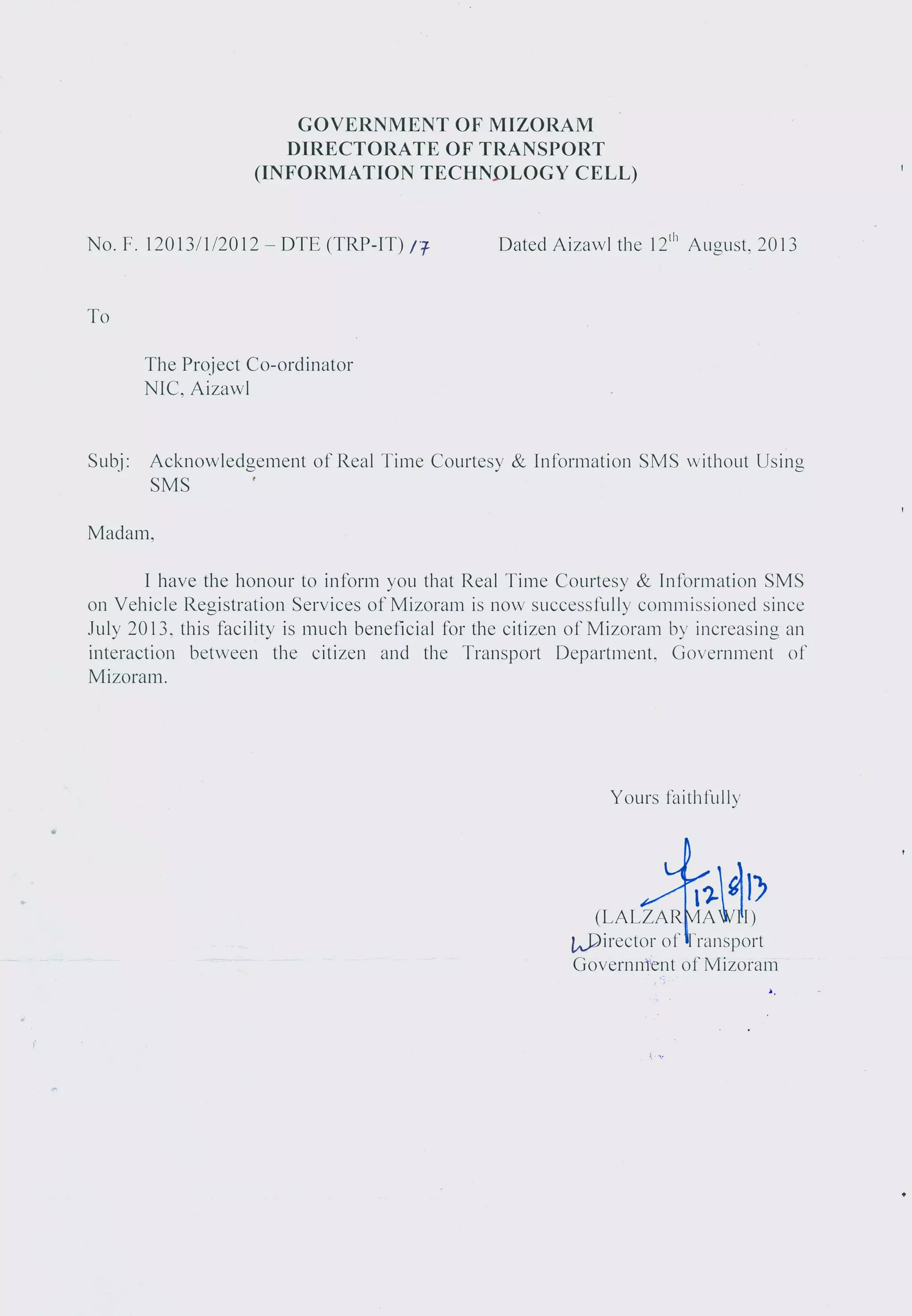 Acknowledgement letter | PDF | Graphics Software | Computer Software ...