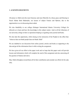 ISLAMIC BOND (SUKUK) | DOCX