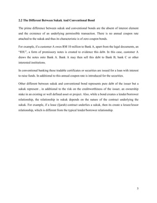 ISLAMIC BOND (SUKUK) | DOCX