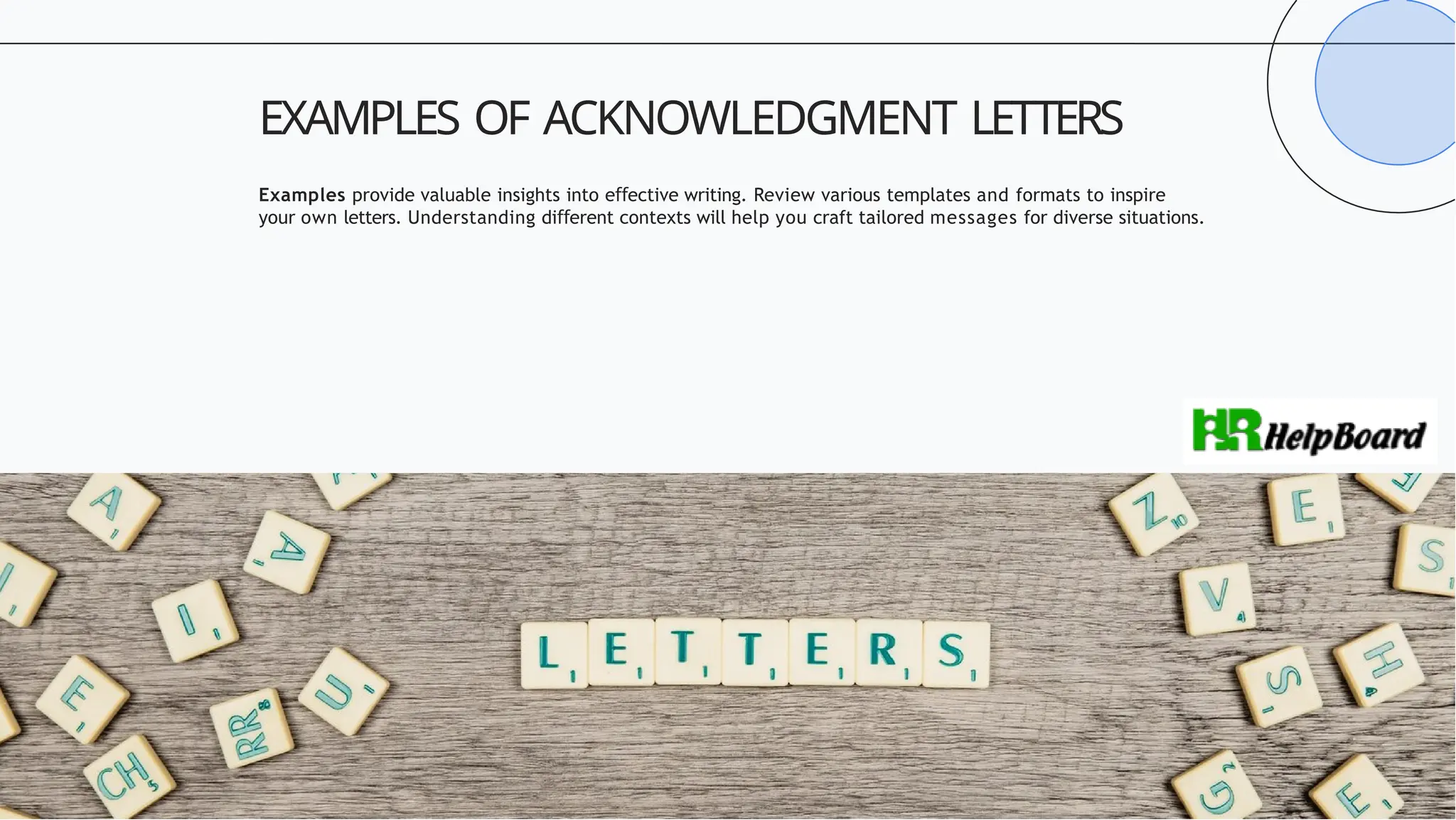 Acknowledgement Sample, Acknowledgement Letter | PPTX