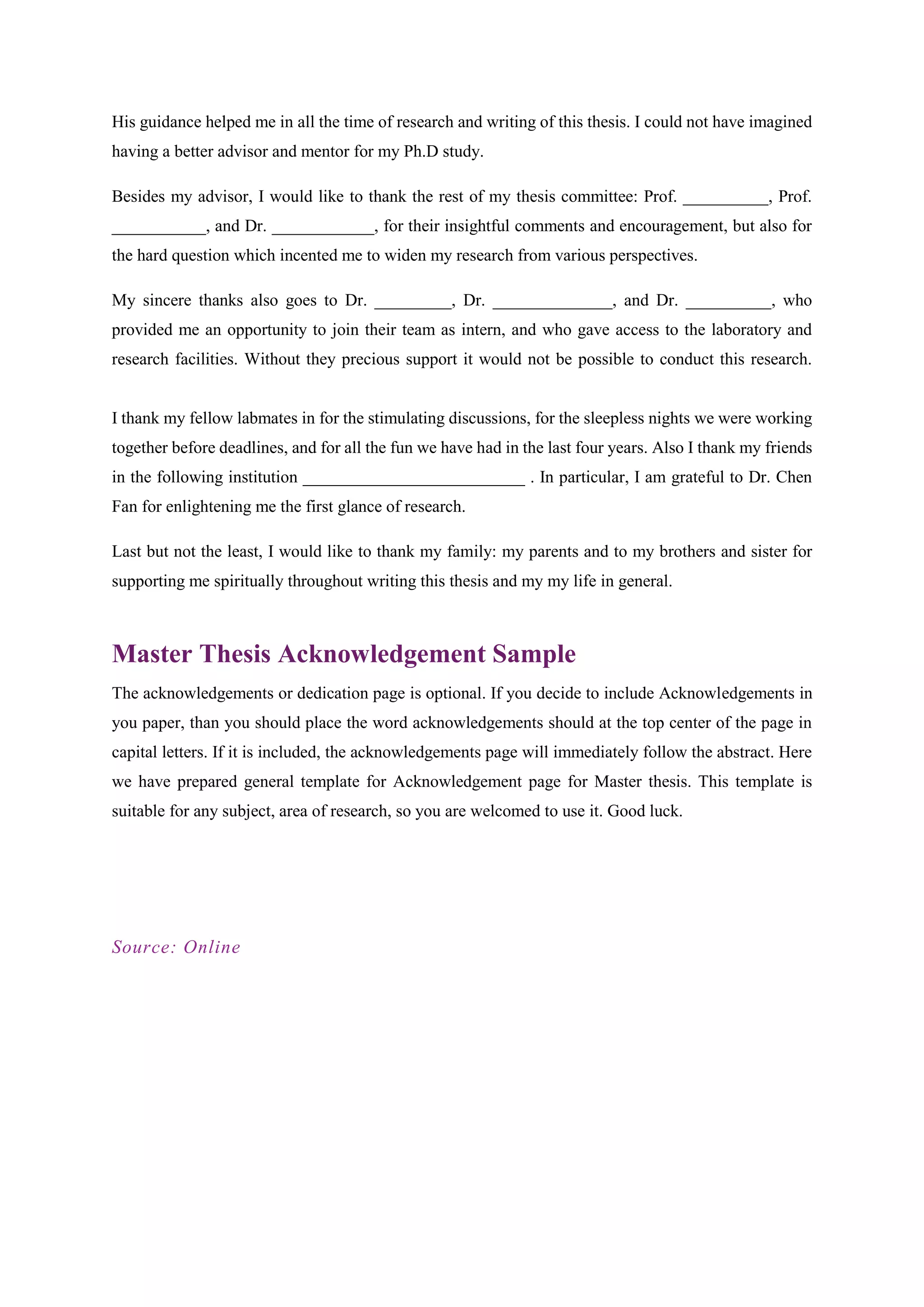 Acknowledgement_Sample_2016 | PDF