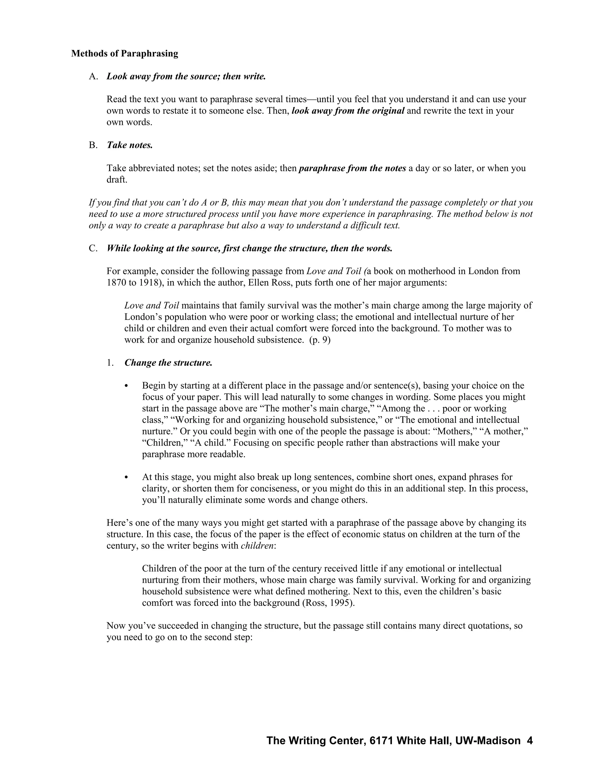 Acknowledging sources apa | PDF