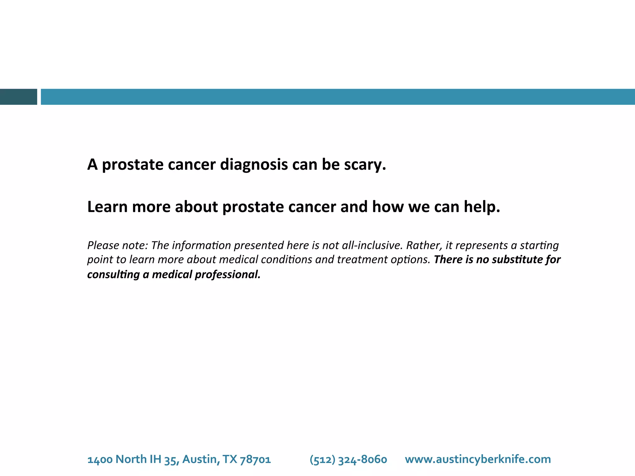 Stages of Prostate Cancer | PDF