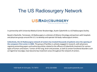 Austin CyberKnife | PPT