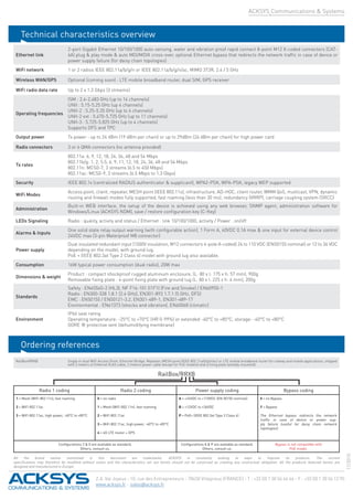Acksys Railbox_us EN50155 | PDF