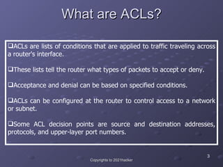 Acl | PPT