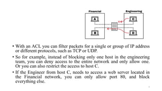 Access Control List (ACL) | PPTX