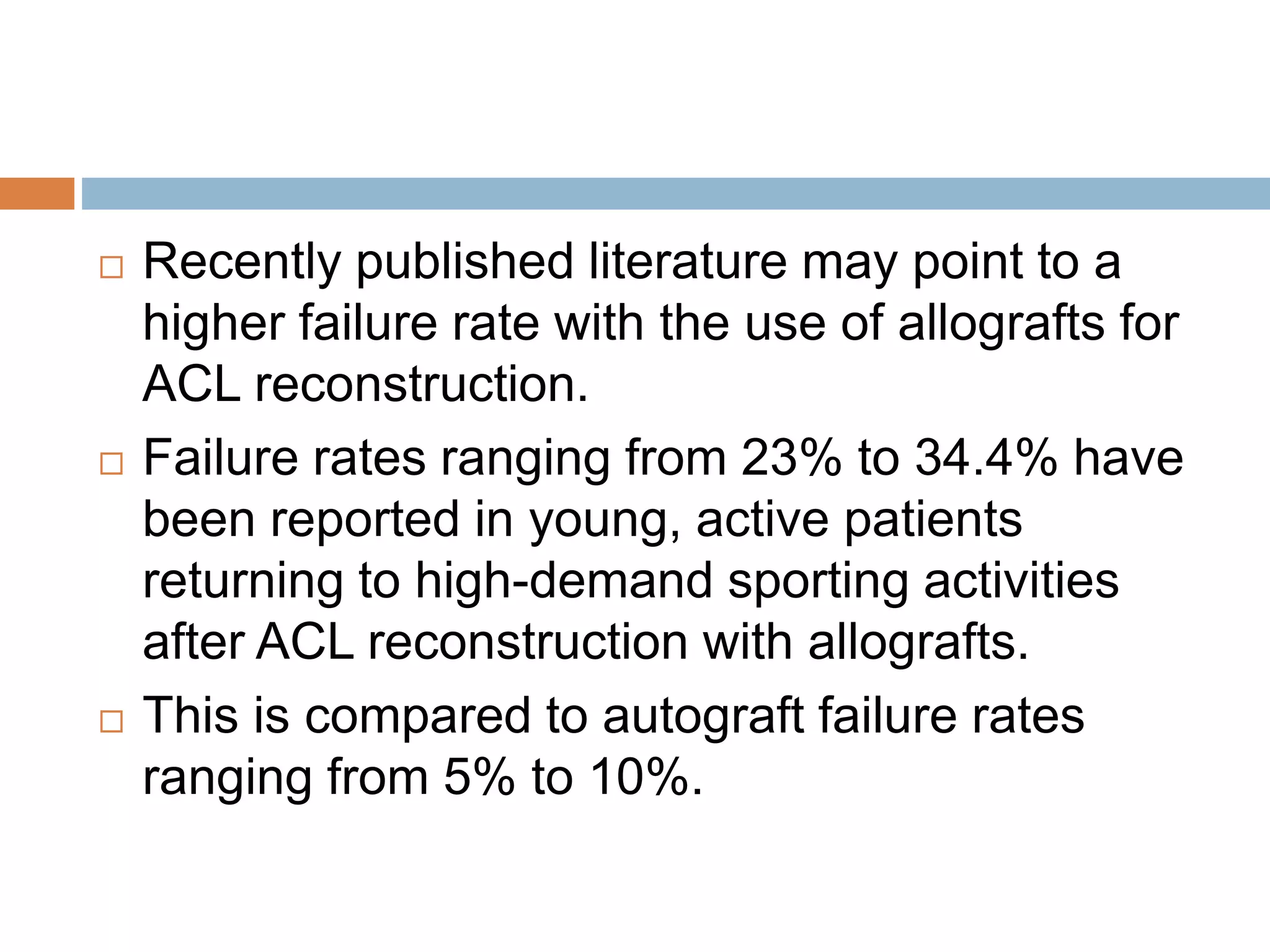 Anterior cruciate ligament-Injury & management | PPTX