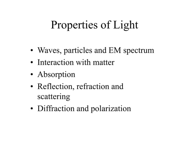 Lesson on Properties of Light in Grade 7 | PPT