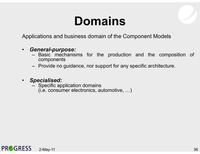 A Classification Framework For Component Models | PDF | Graphics Software | Computer Software ...