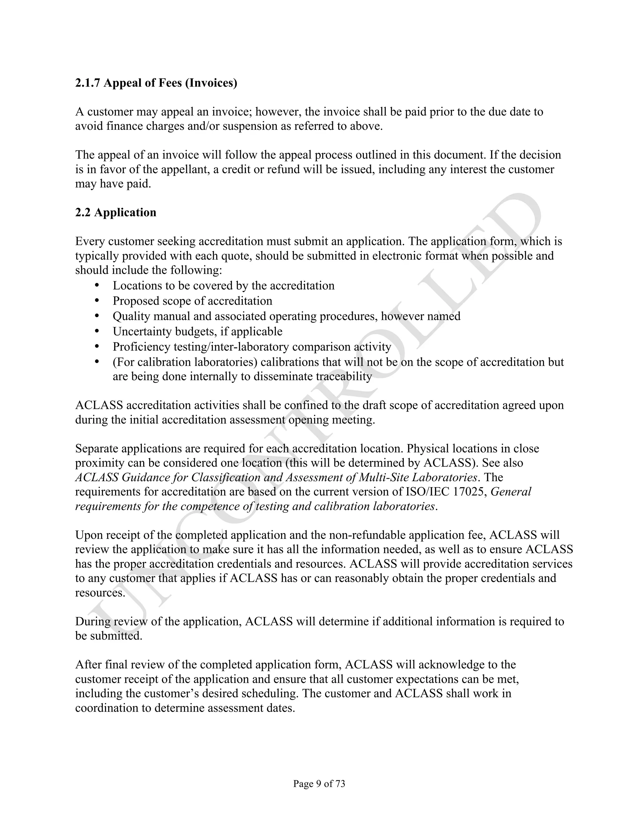 ISO/IEC 17025 Accreditation Requirements | PDF
