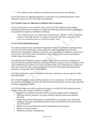ISO/IEC 17025 Accreditation Requirements | PDF