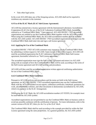 ISO/IEC 17025 Accreditation Requirements | PDF